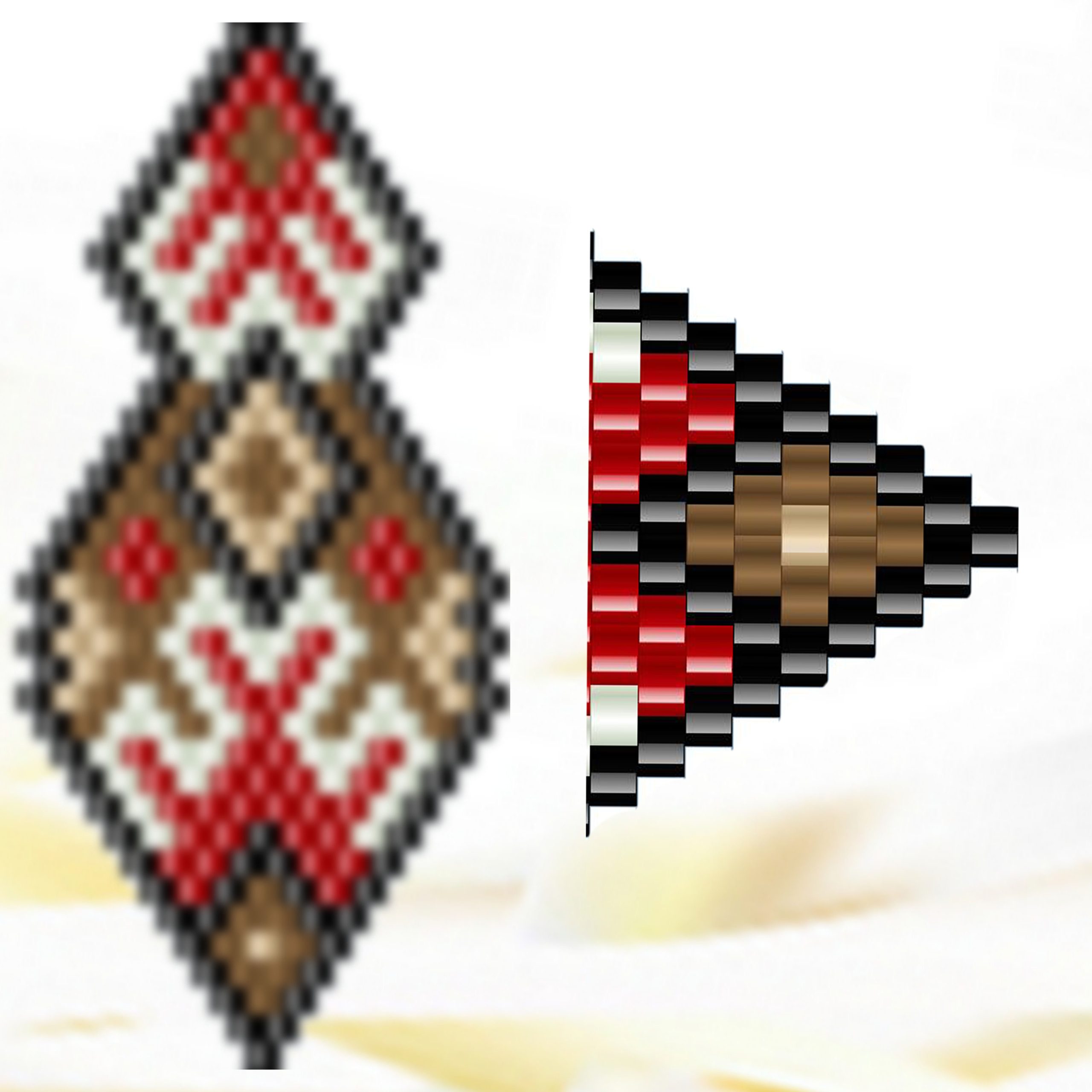 Native American Brick Stitch Patterns