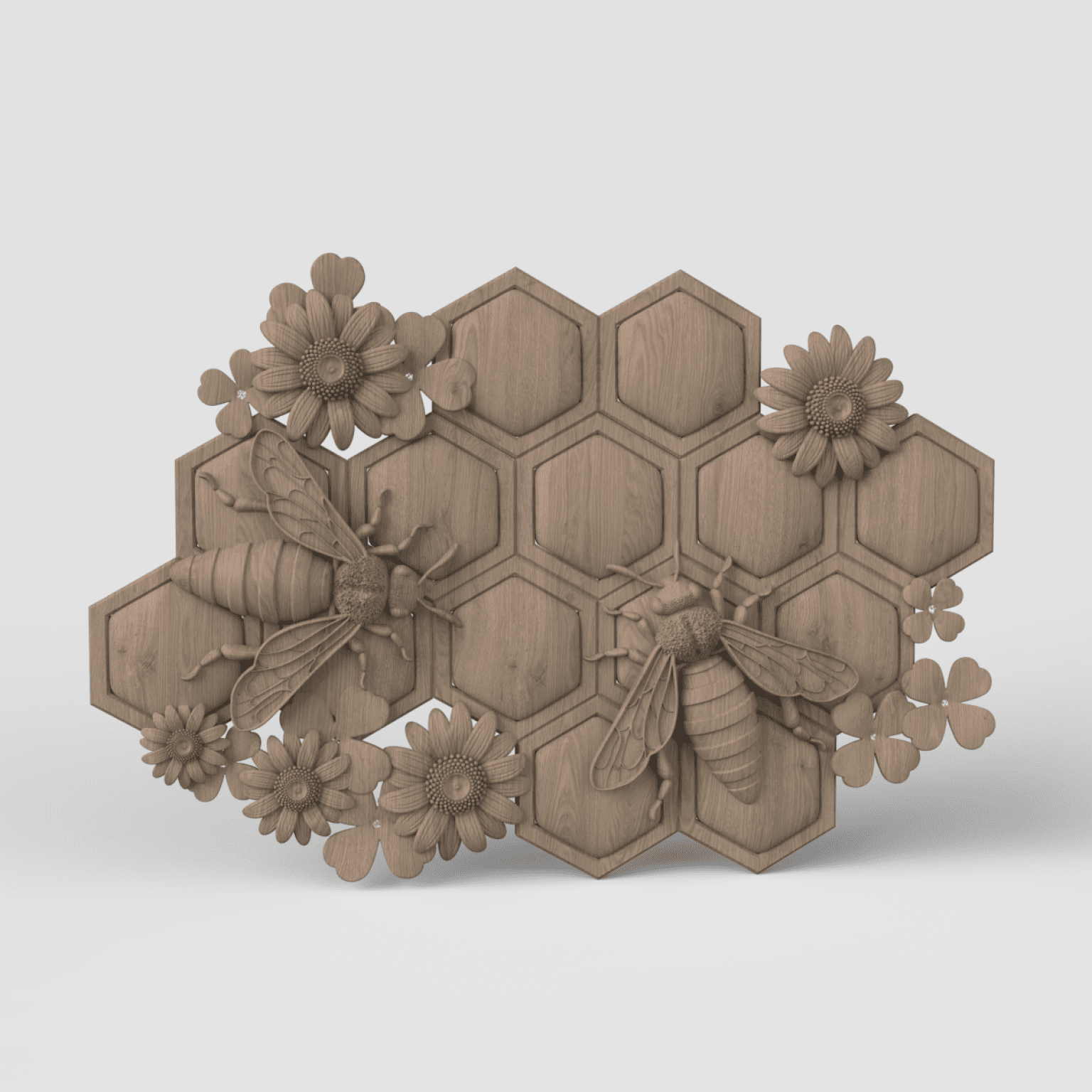 3d Model Stl Cnc Router File 3dprintable Parrot Panel