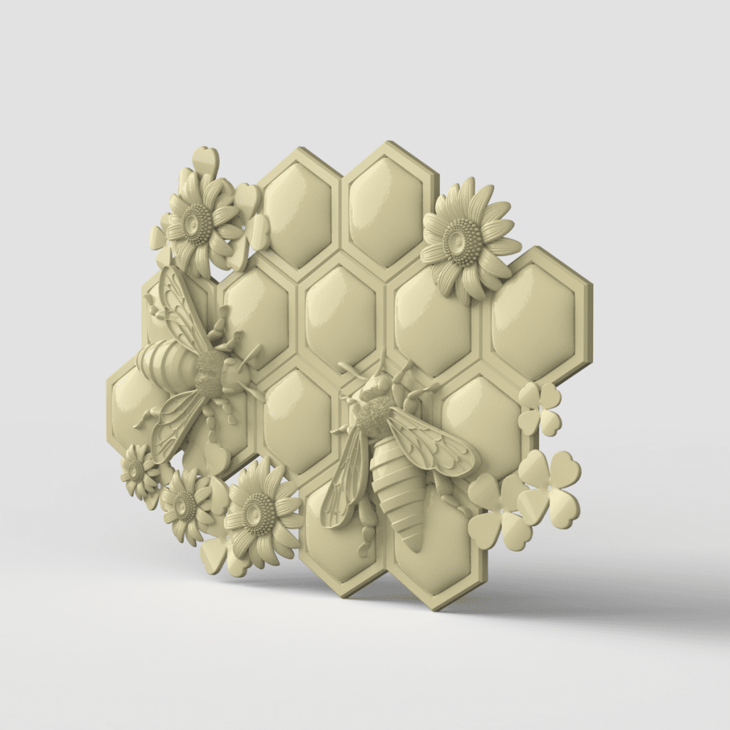 3D Model STL CNC Router file 3dprintable Parrot Panel