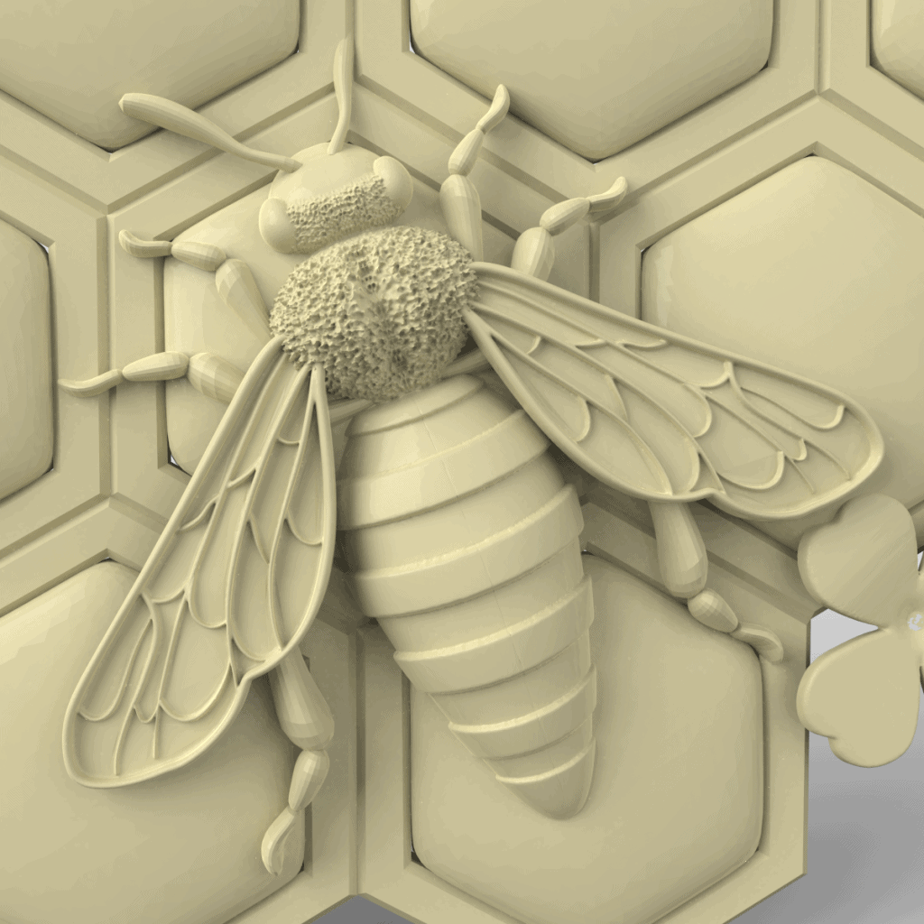 3D Model STL CNC Router file 3dprintable Parrot Panel