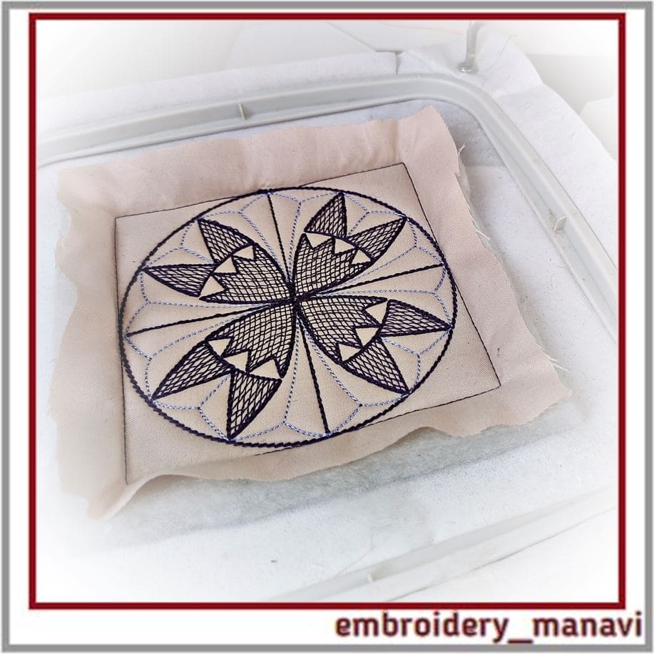 22 Quilt Block Machine Embroidery Designs - 6 Sizes