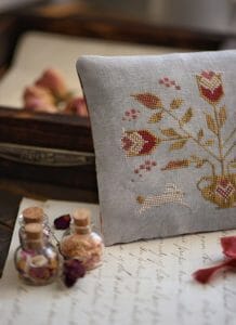 Hooray For Spring PDF Primitive Cross stitch pattern 102X74