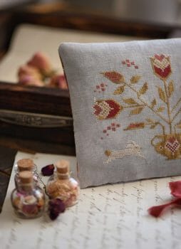 Hooray For Spring PDF Primitive Cross stitch pattern 102X74