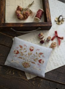 Hooray For Spring PDF Primitive Cross stitch pattern 102X74