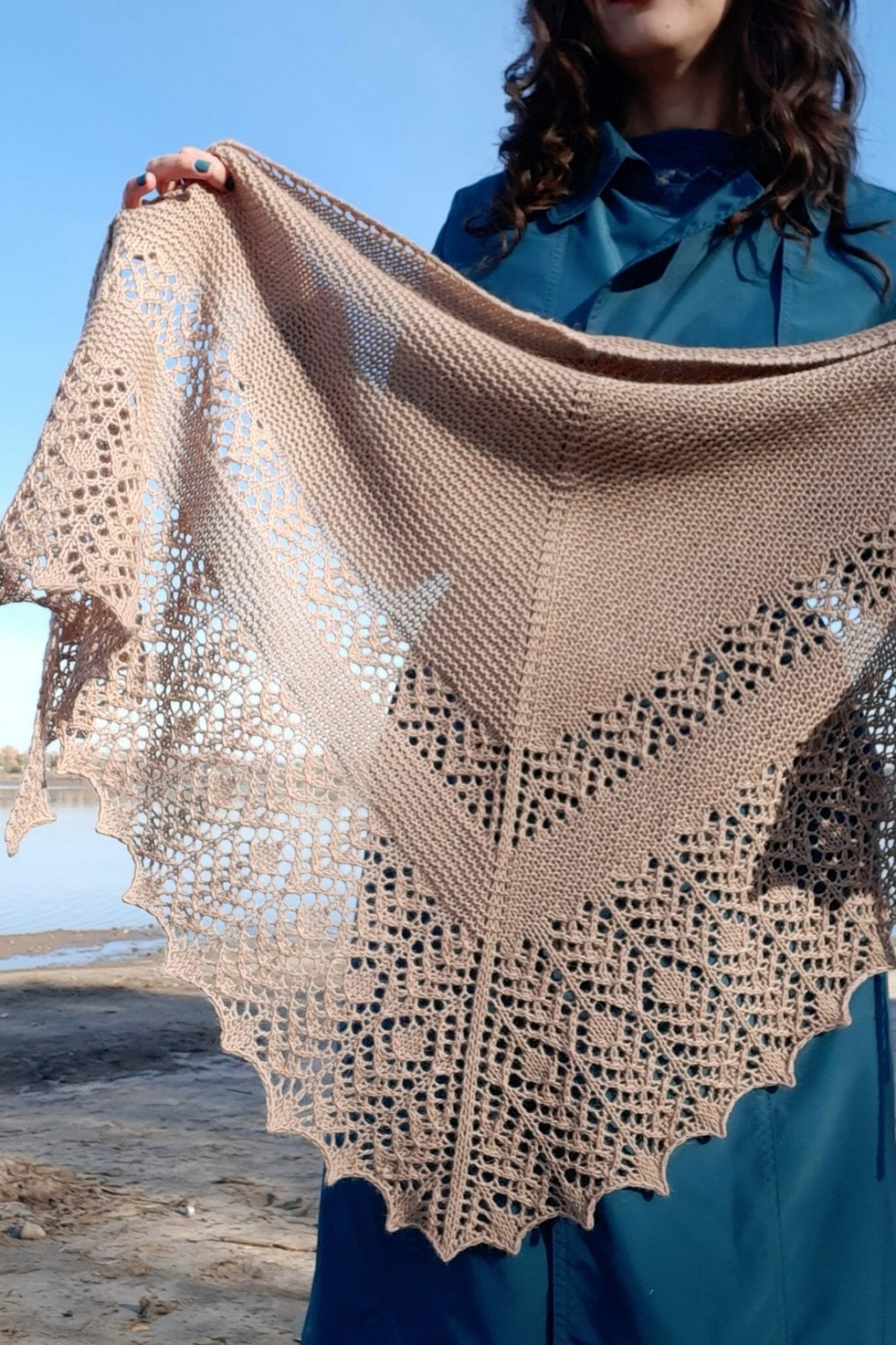 EBook of 3 Shawls Knitting Patterns Knit Pretty Lace Wraps
