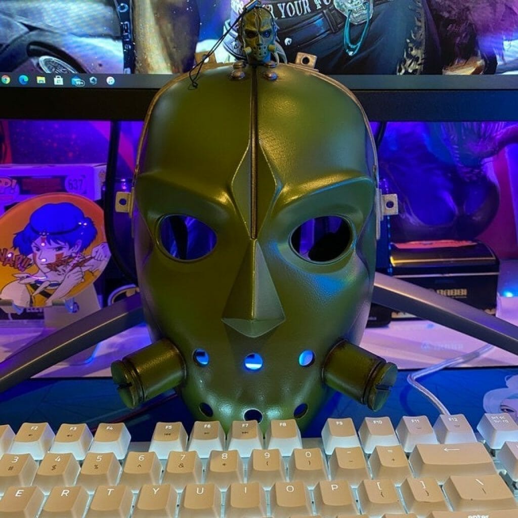 Nikaido mask inspired by Dorohedoro anime