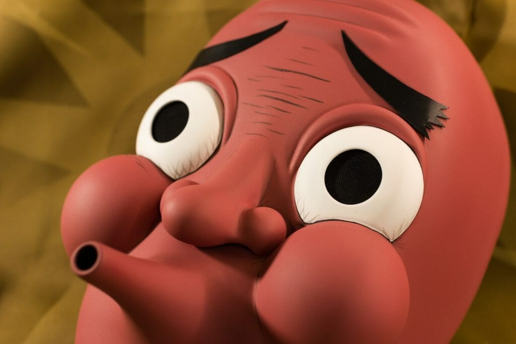 Haganezuka Hotaru mask, anime cosplay mask