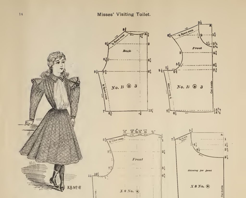 The Voice of Fashion. Patterns of Fashion Models 1890 - 1897