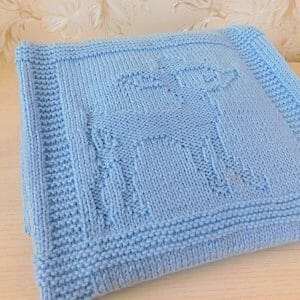 How to knit baby blanket: Step-by-Step Knitting Pattern