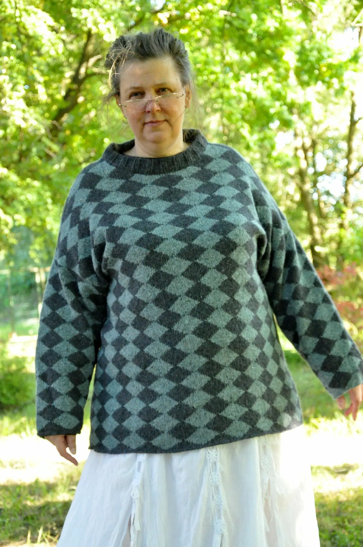 Unisex Sweater Orlando knitting pattern PDF ENG