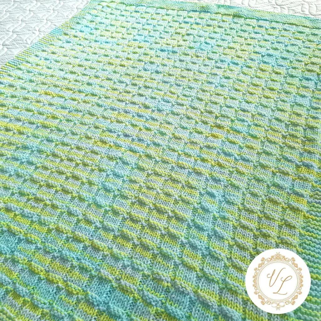 Step-by-Step Blanket Knitting Pattern | Vitalins