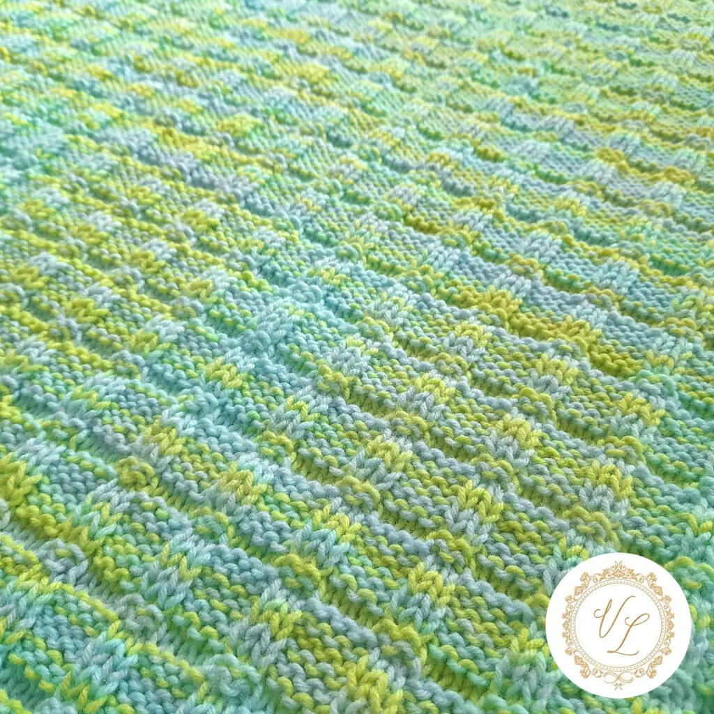 Step-by-Step Blanket Knitting Pattern | Vitalins
