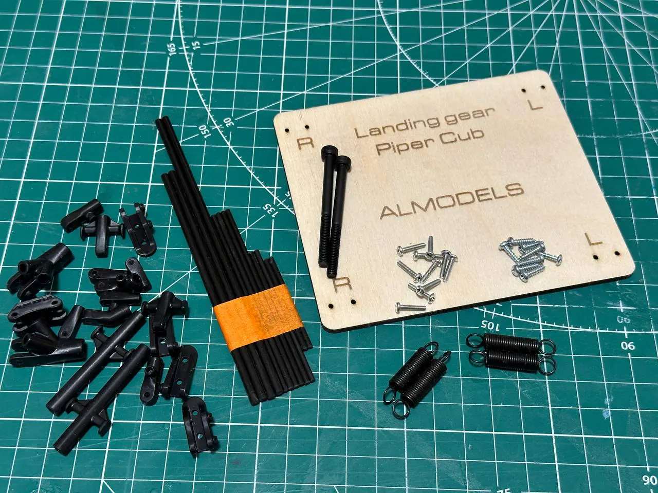 Kit landing gear Piper Cub - Crealandia