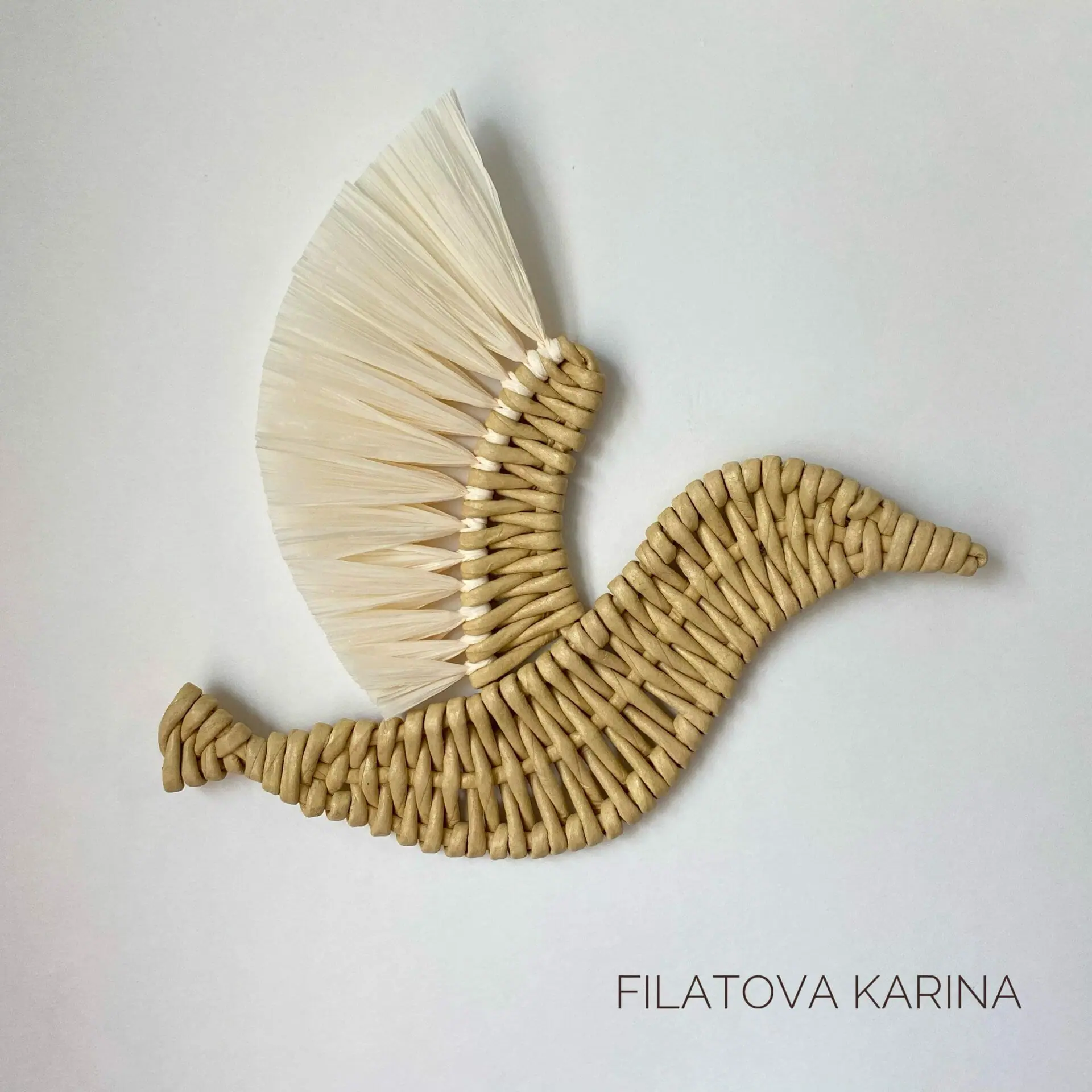 Set of the 3 wicker birds - Crealandia