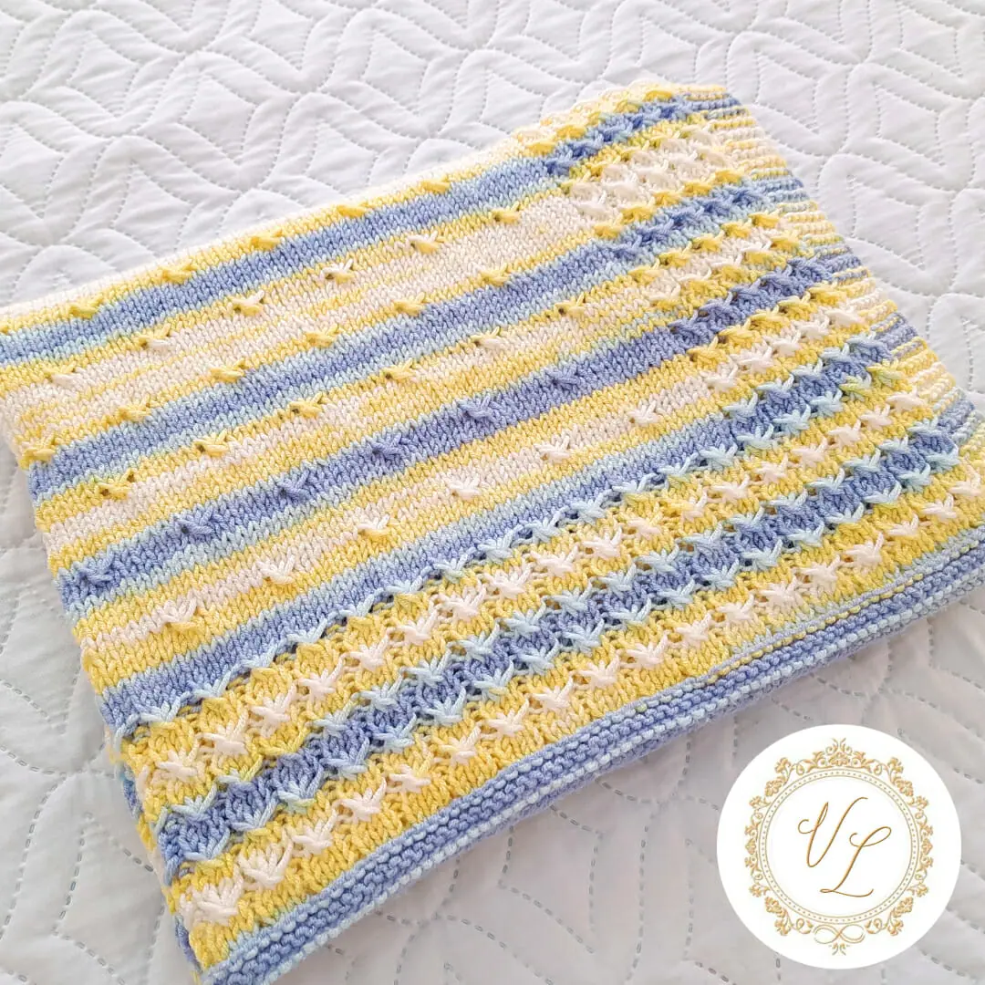 Step-by-Step Blanket Knitting Pattern | Vitalins