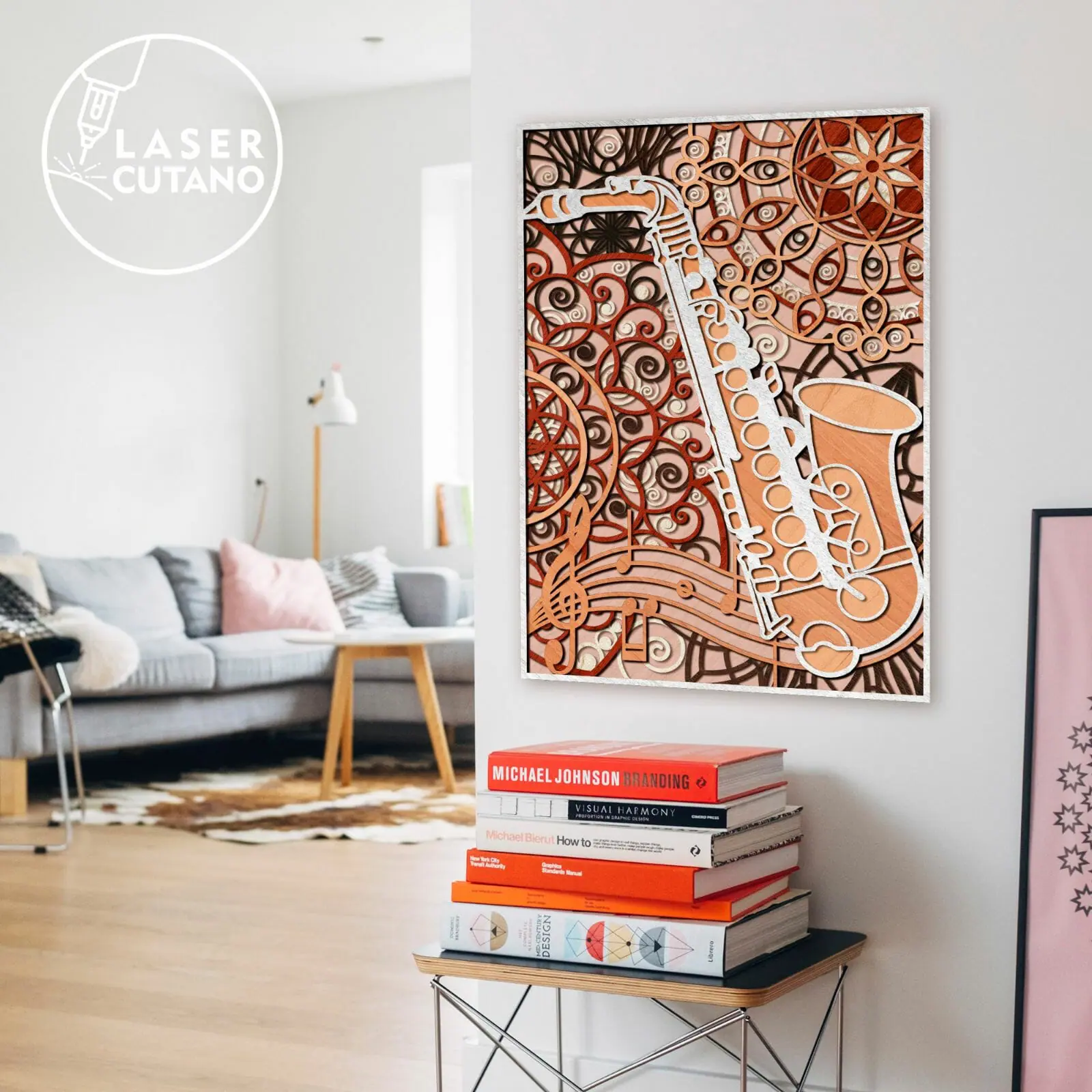 Saxophone Digital Multilayer Layout Cut Files