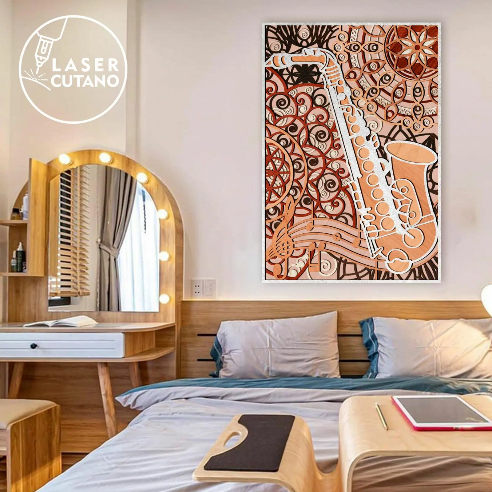 Saxophone Digital Multilayer Layout Cut Files