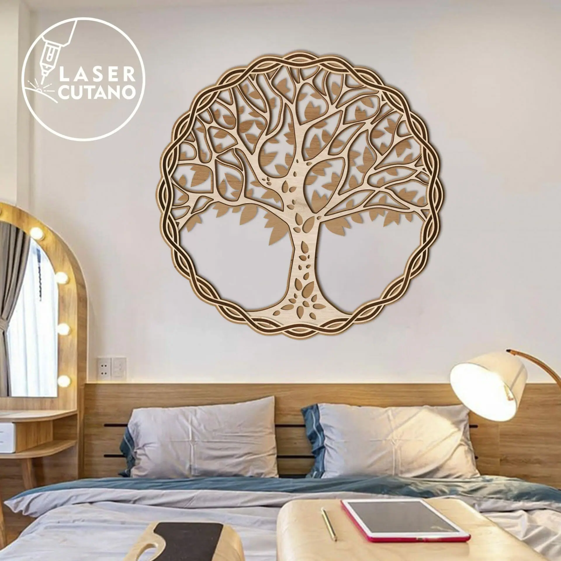 TREE of LIFE Multilayer layout files, Wall Decor