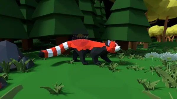 DIY Red Panda template Papercraft PDF - Crealandia