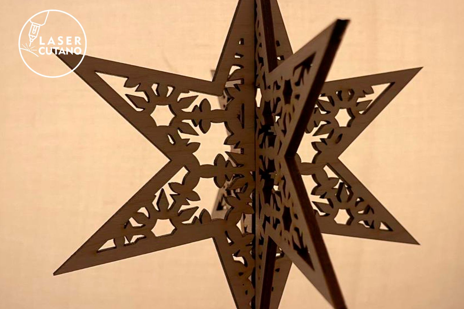 CHRISTMAS STAR ORNAMENT, Cut Templates