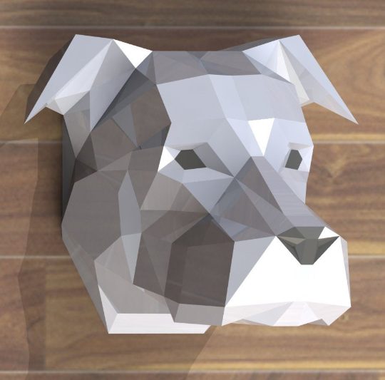 American Pitbull PDF template - Crealandia