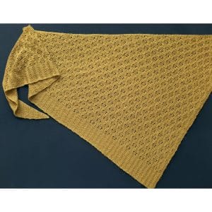 Warmth Asymmetrical Shawl Knitting Pattern Create Easy Scarf