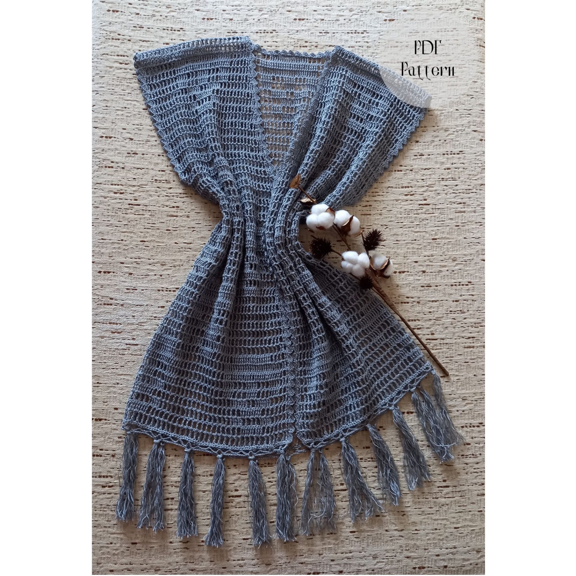 PDF Pattern summer skull tunic - Crealandia