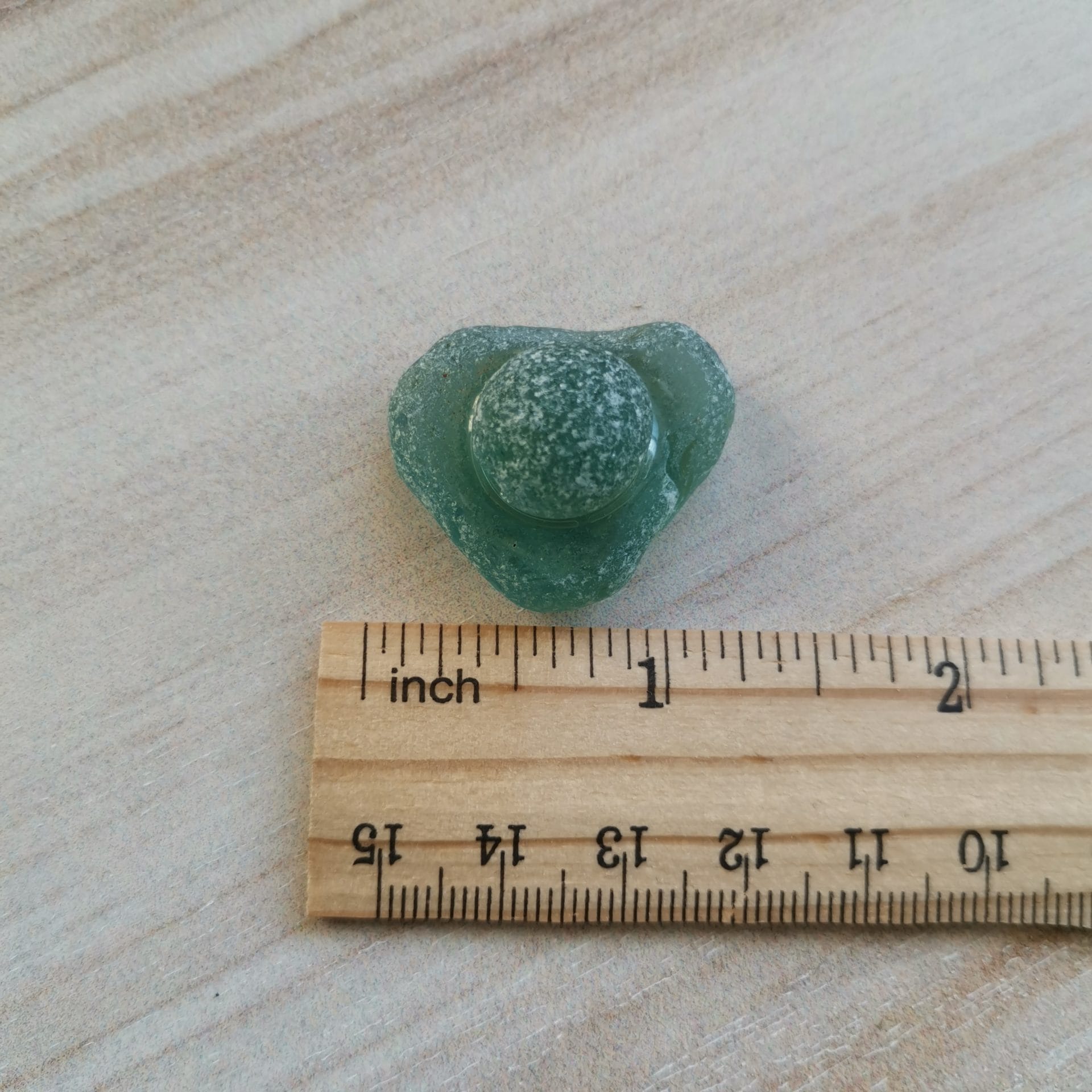 Aqua green sea glass ST34 beautiful green SEA GLASS