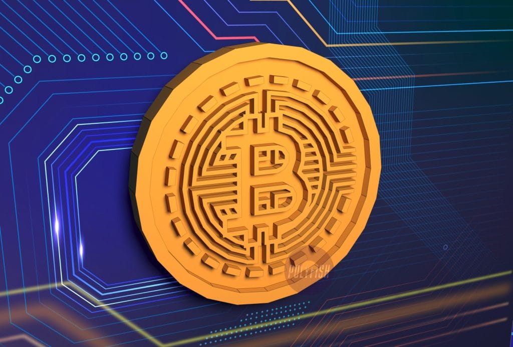 DIY Bitcoin Coin template Papercraft PDF - Crealandia