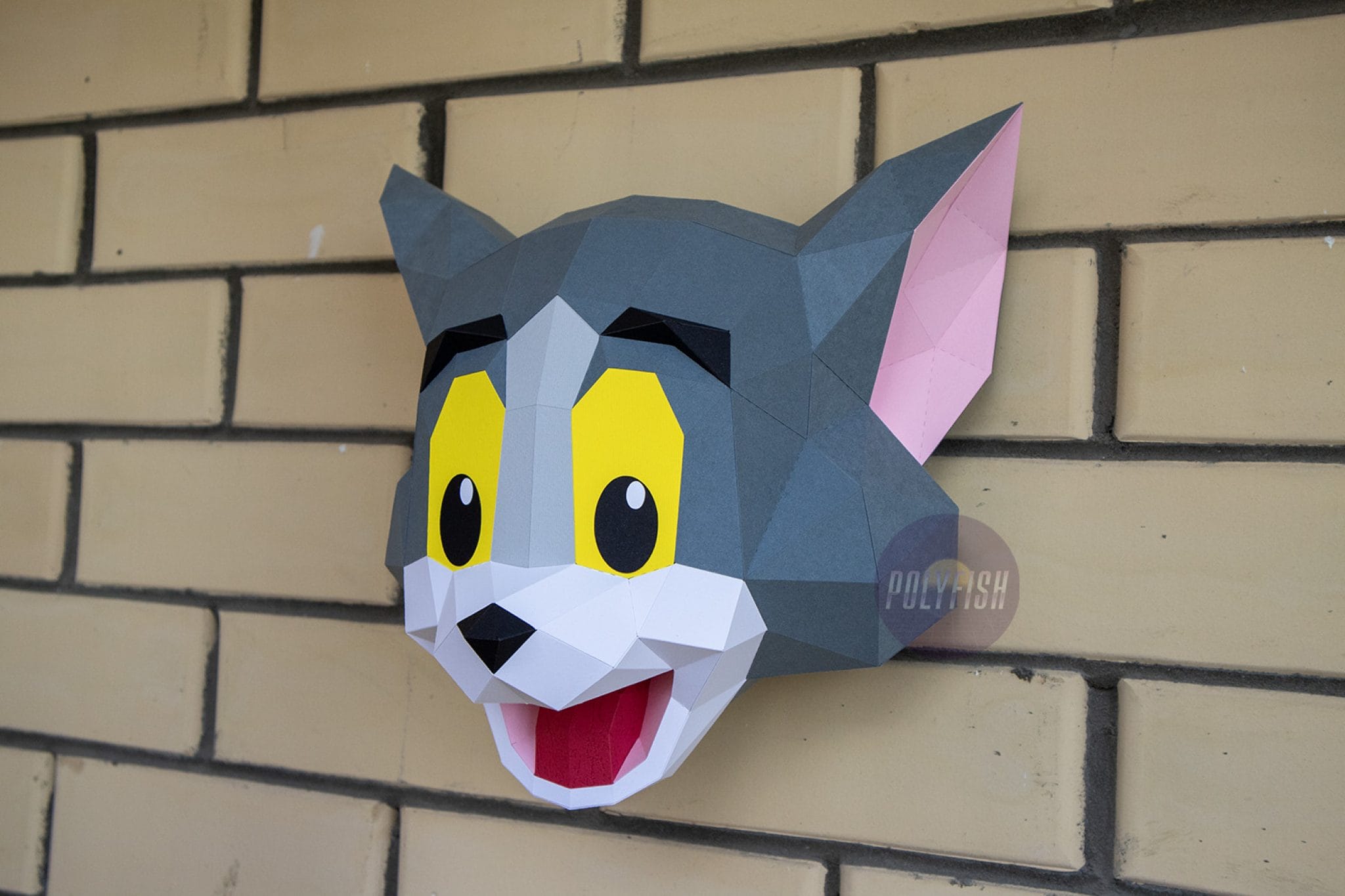 DIY Tom and Jerry template Papercraft PDF - Crealandia