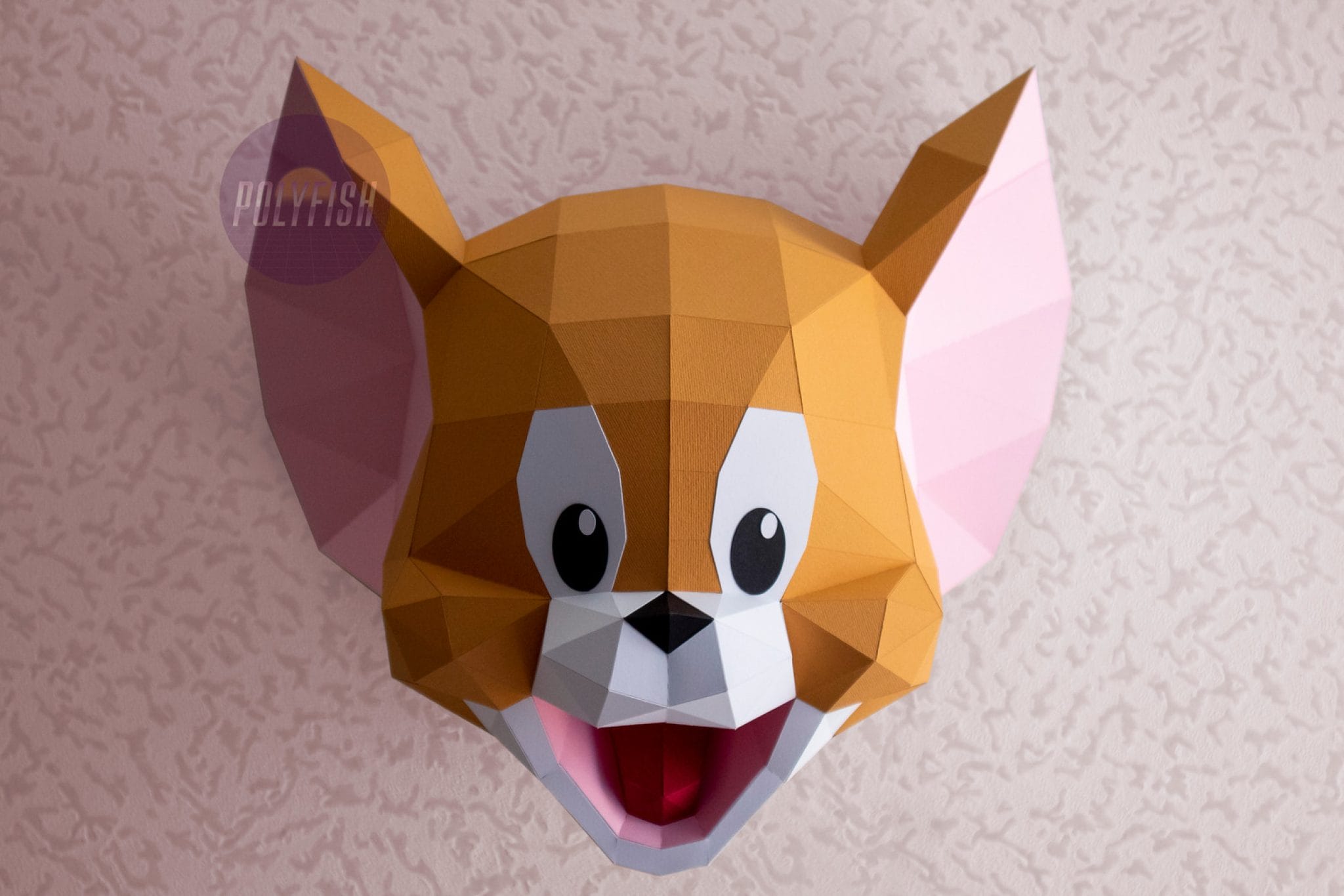 DIY Tom and Jerry template Papercraft PDF - Crealandia