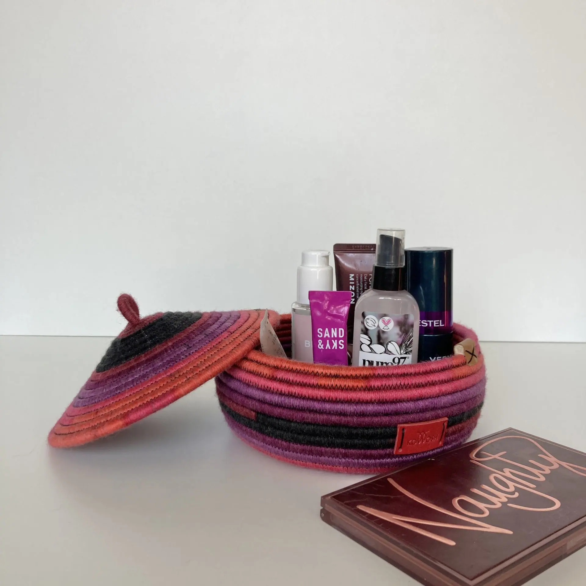 Raspberry storage basket with lid 17 x 12 cm Free shipping