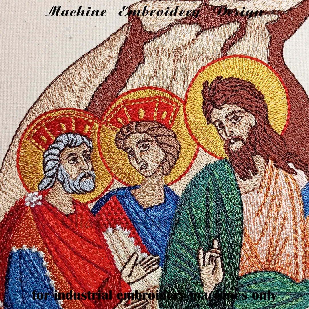 The Resurrection of Jesus Christ embroidery design
