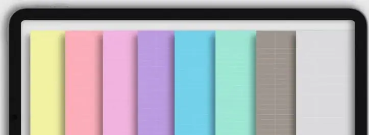 E-book Download Pastels Digital Planner GoodNotes Nota