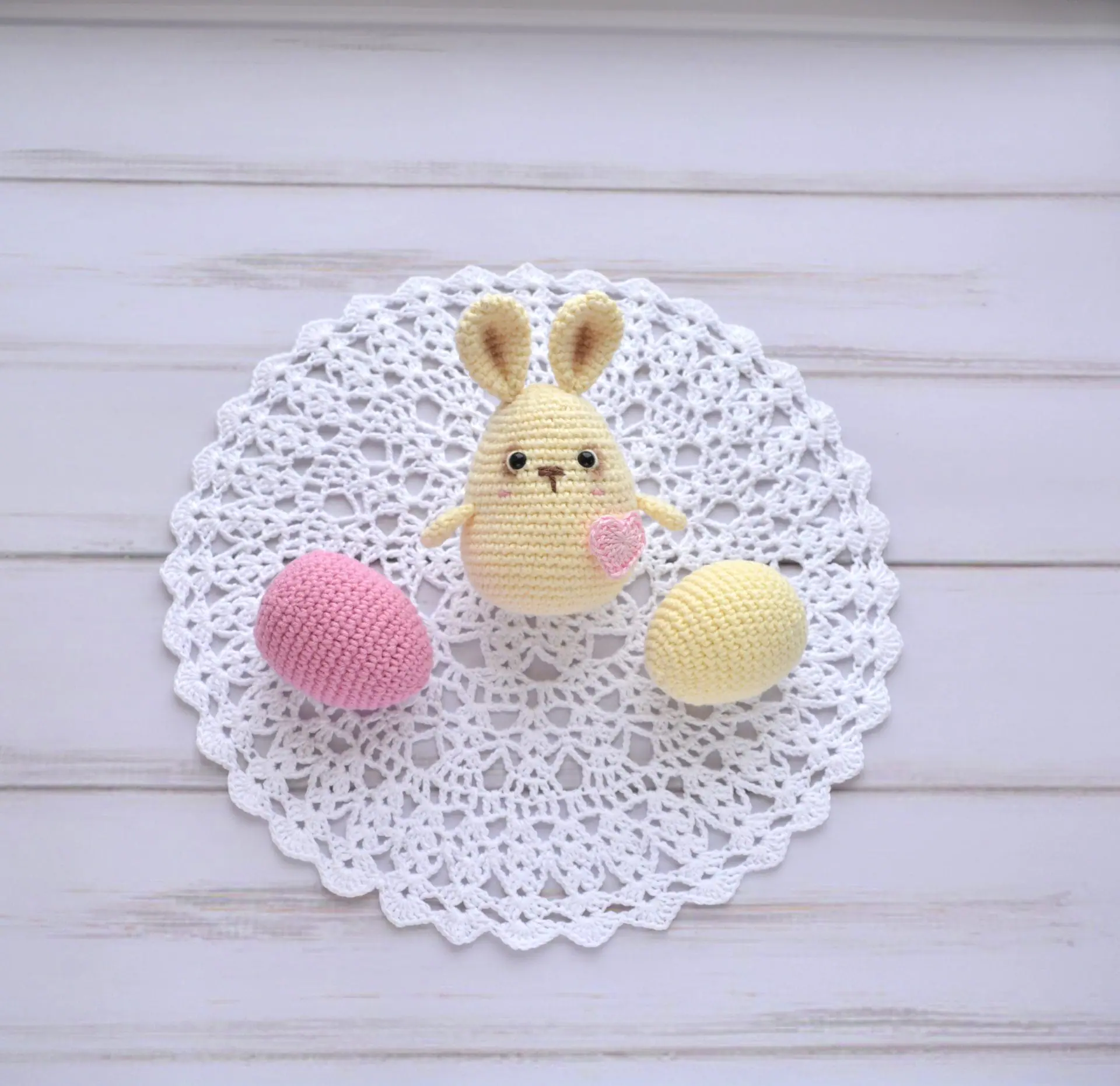 Easter Bunny crochet pattern, Amigurumi pattern, tutorial