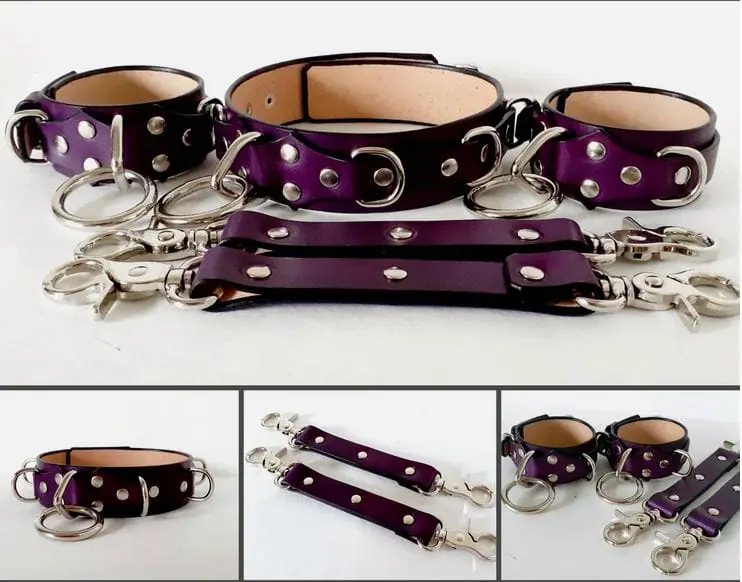 Adjustable bondage BDSM restraint kit for women 5 PCS