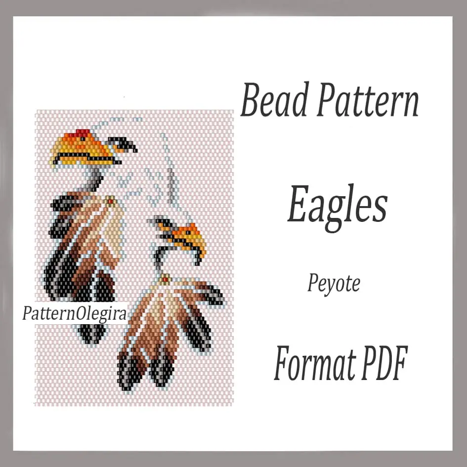 Eagles bead pattern Bead horse tapestry Olegirabeadpatterns