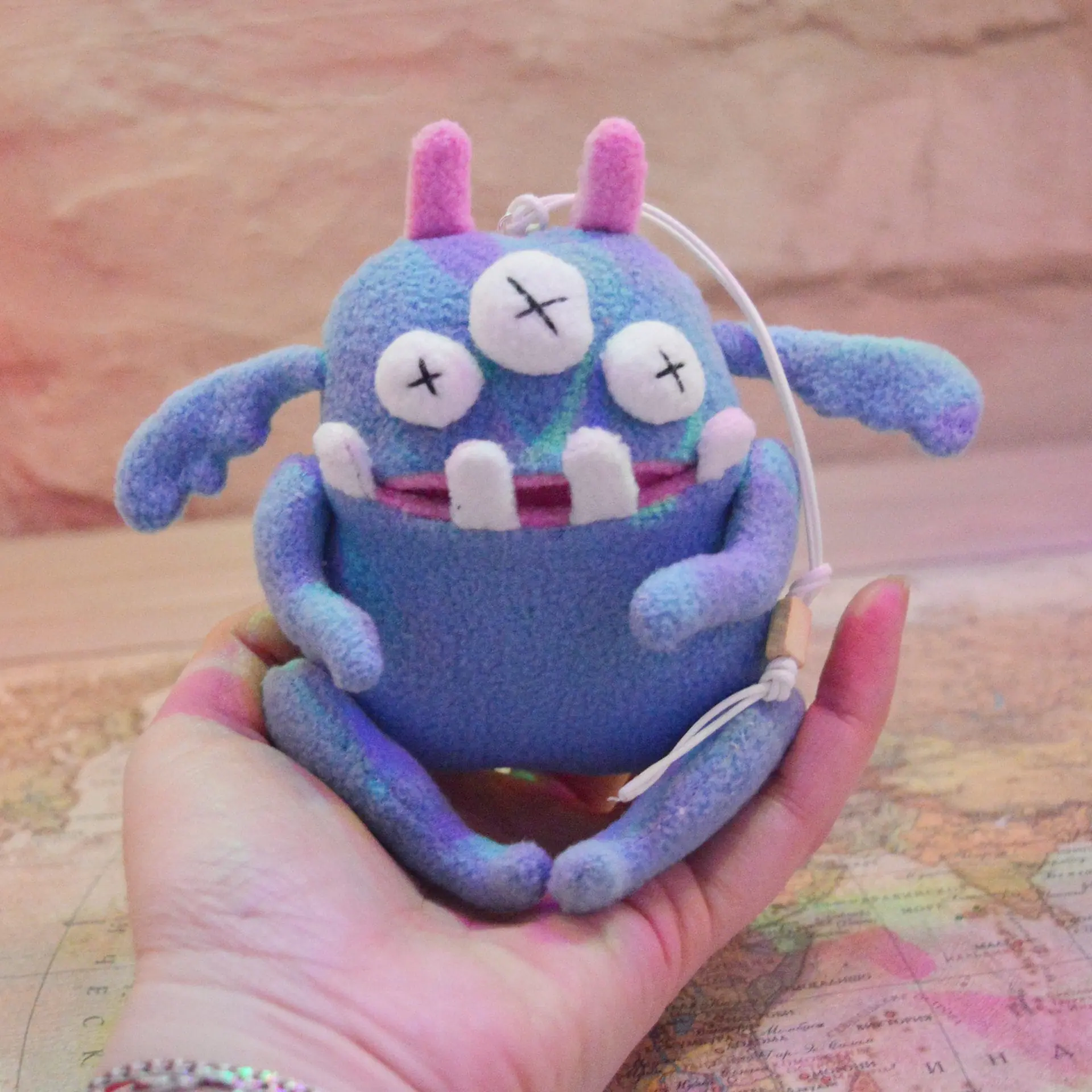 3-Eye Monster: DIY Fleece Fun