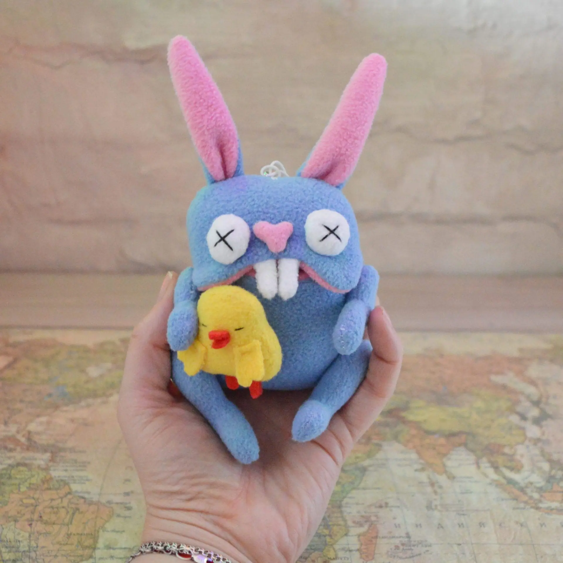 Bunny & Chick Plushie Pattern – DIY Soft Toy PDF Tutorial