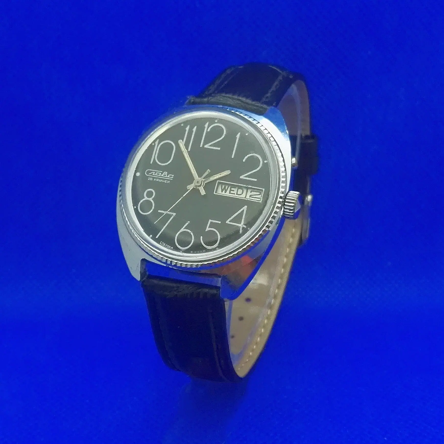 Vintage Soviet Wrist Watch Slava. Mens Watch. Russian watch