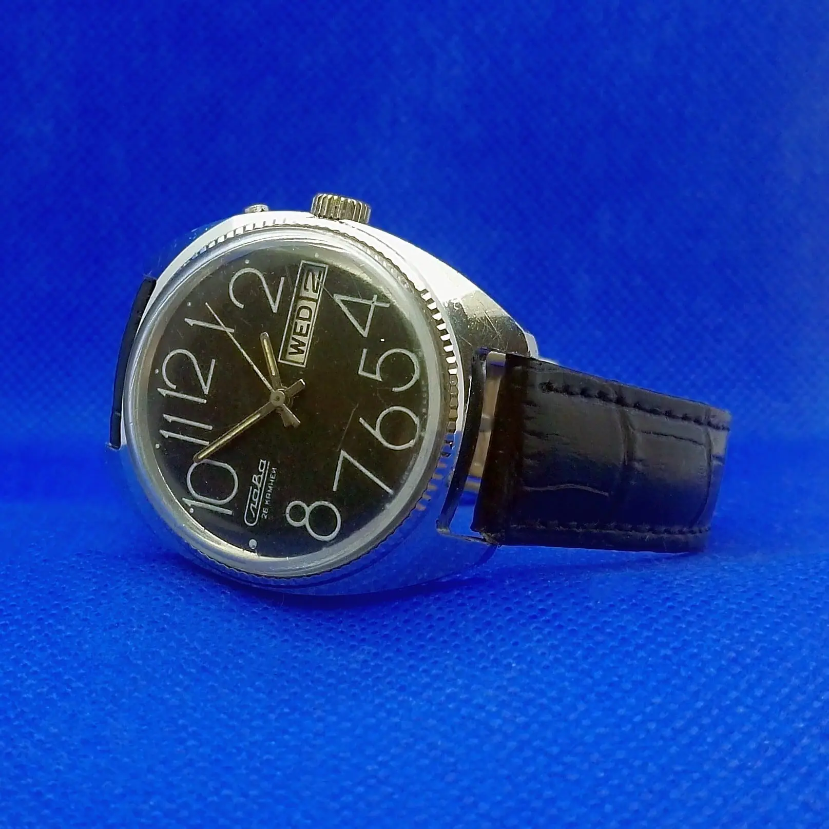 Vintage Soviet Wrist Watch Slava. Mens Watch. Russian watch