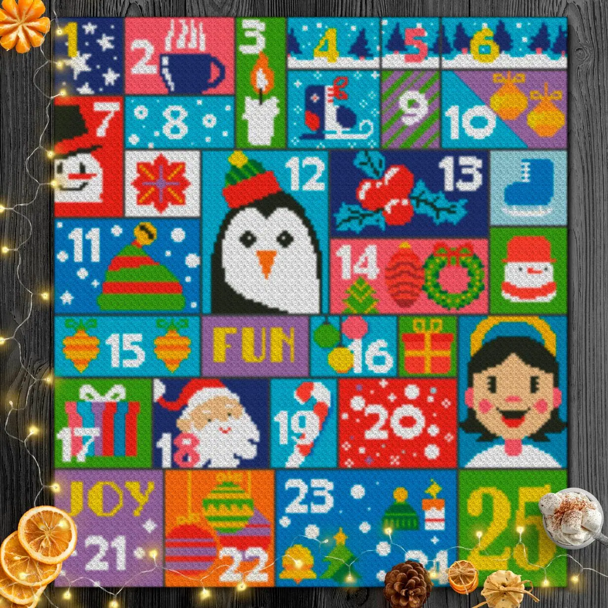 Free Christmas Huge Cal - Crealandia