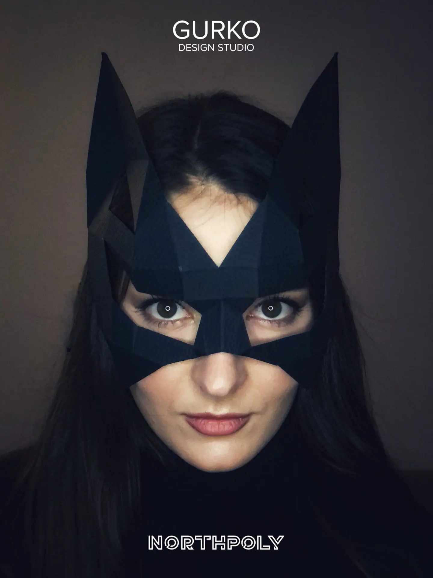 Cat Mask Papercraft, Pdf, Gurko, Pepakura, Low Poly, DIY Craft - Crealandia