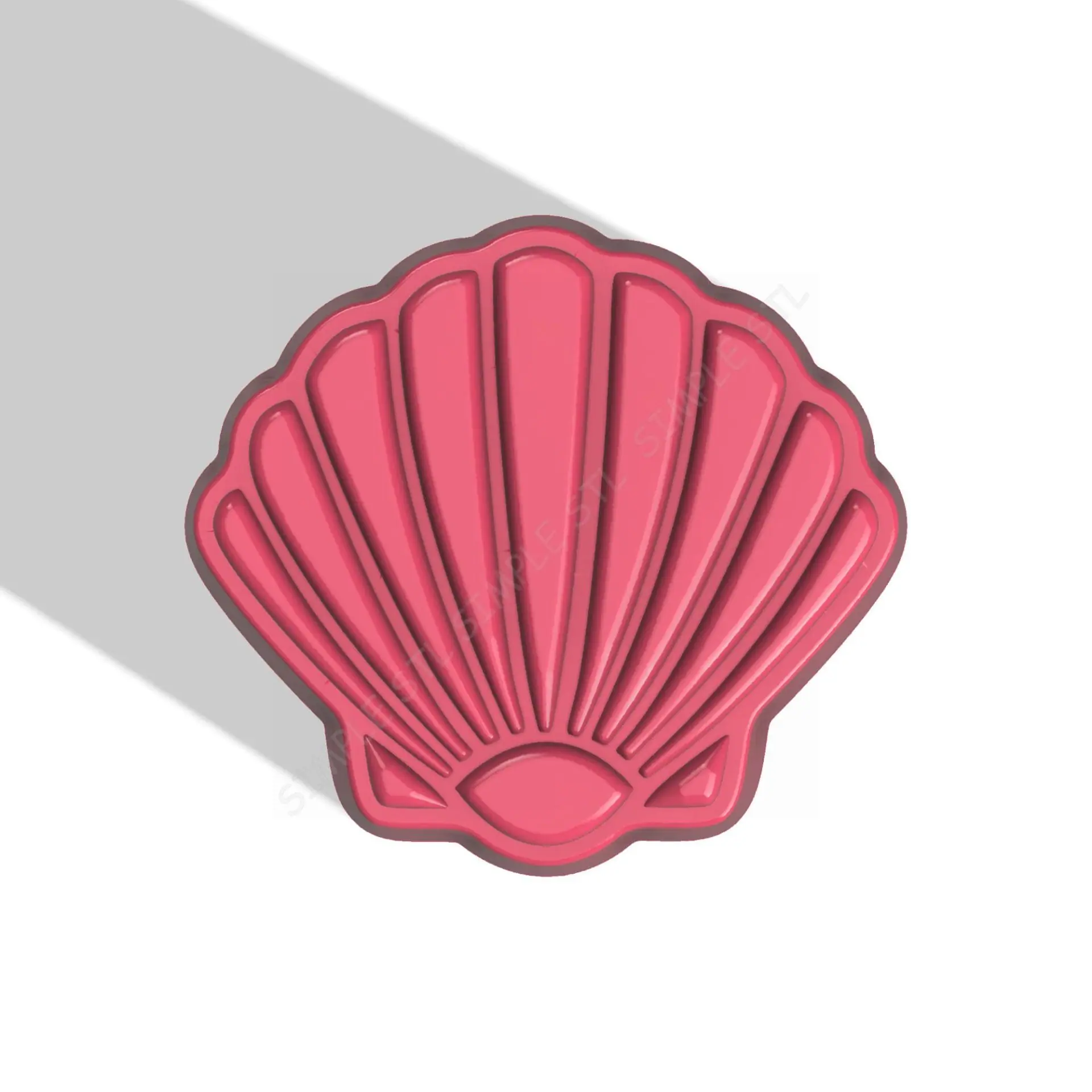Seashell STL file for vacuum forming and 3D printing - Crealandia