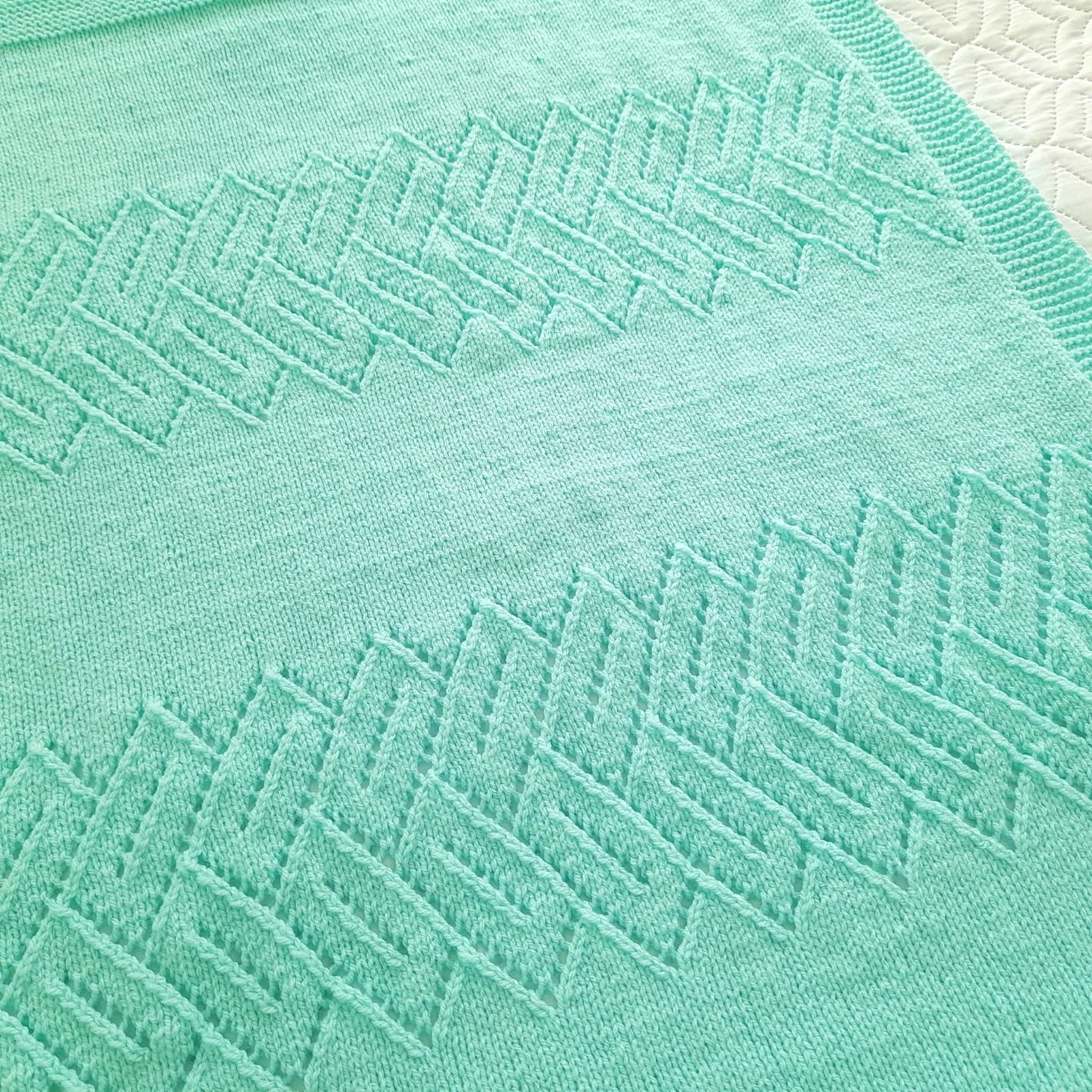 Step-by-Step Blanket Knitting Pattern | Vitalins