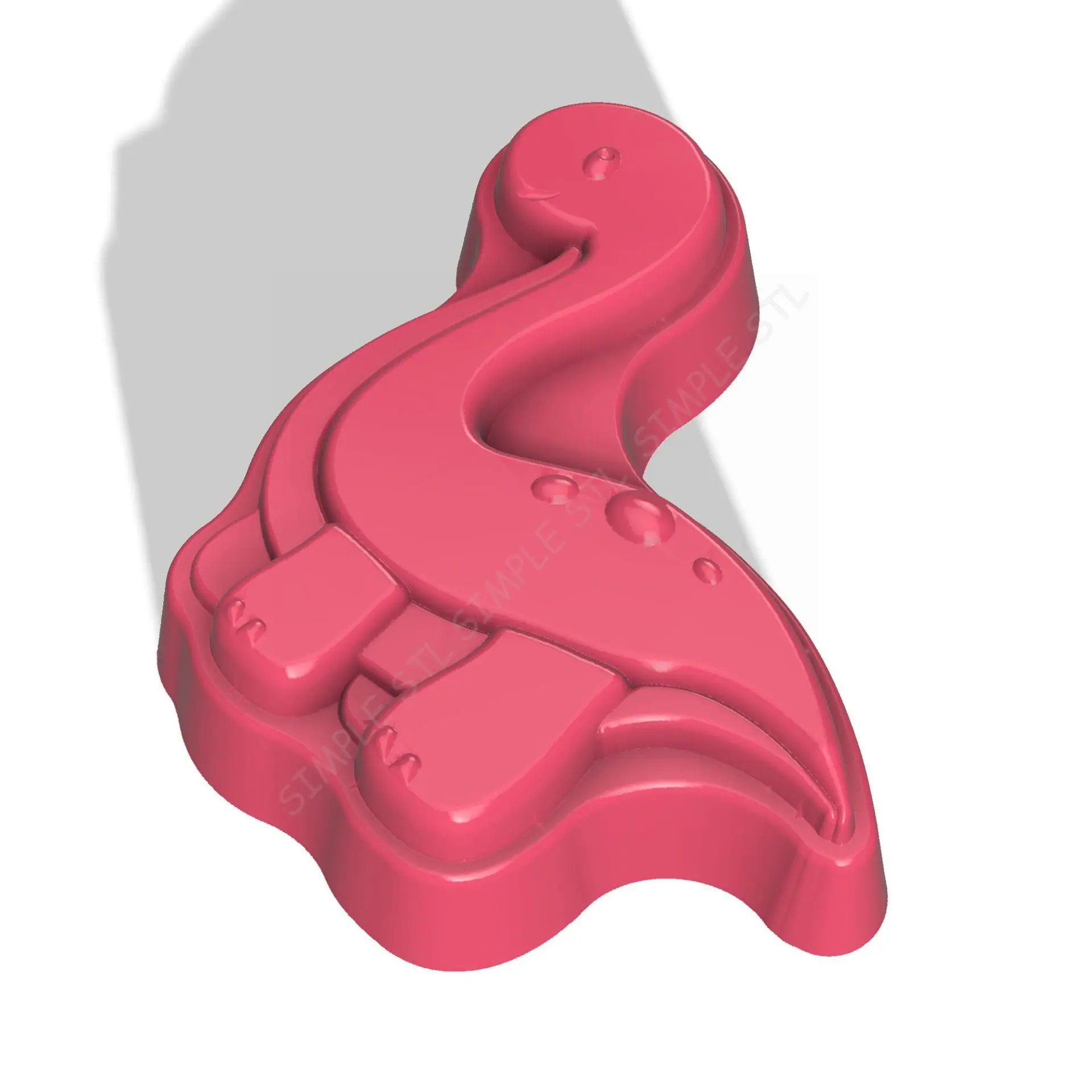 Brachiosaurus STL file for vacuum forming and 3D printing - Crealandia