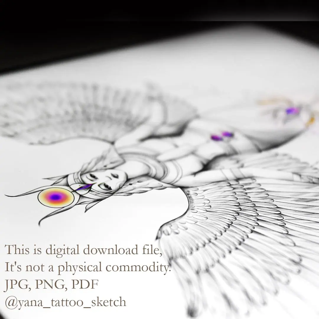 Isis Goddess Tattoo Design Isis Egyptian Goddess Tattoo Drawing ...