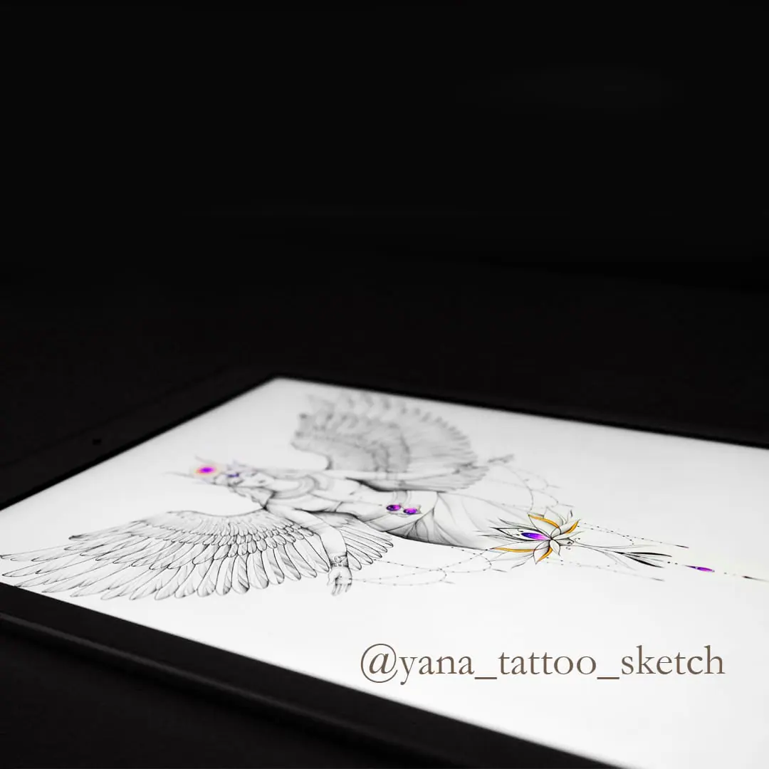 Isis Goddess Tattoo Design Isis Egyptian Goddess Tattoo Drawing ...