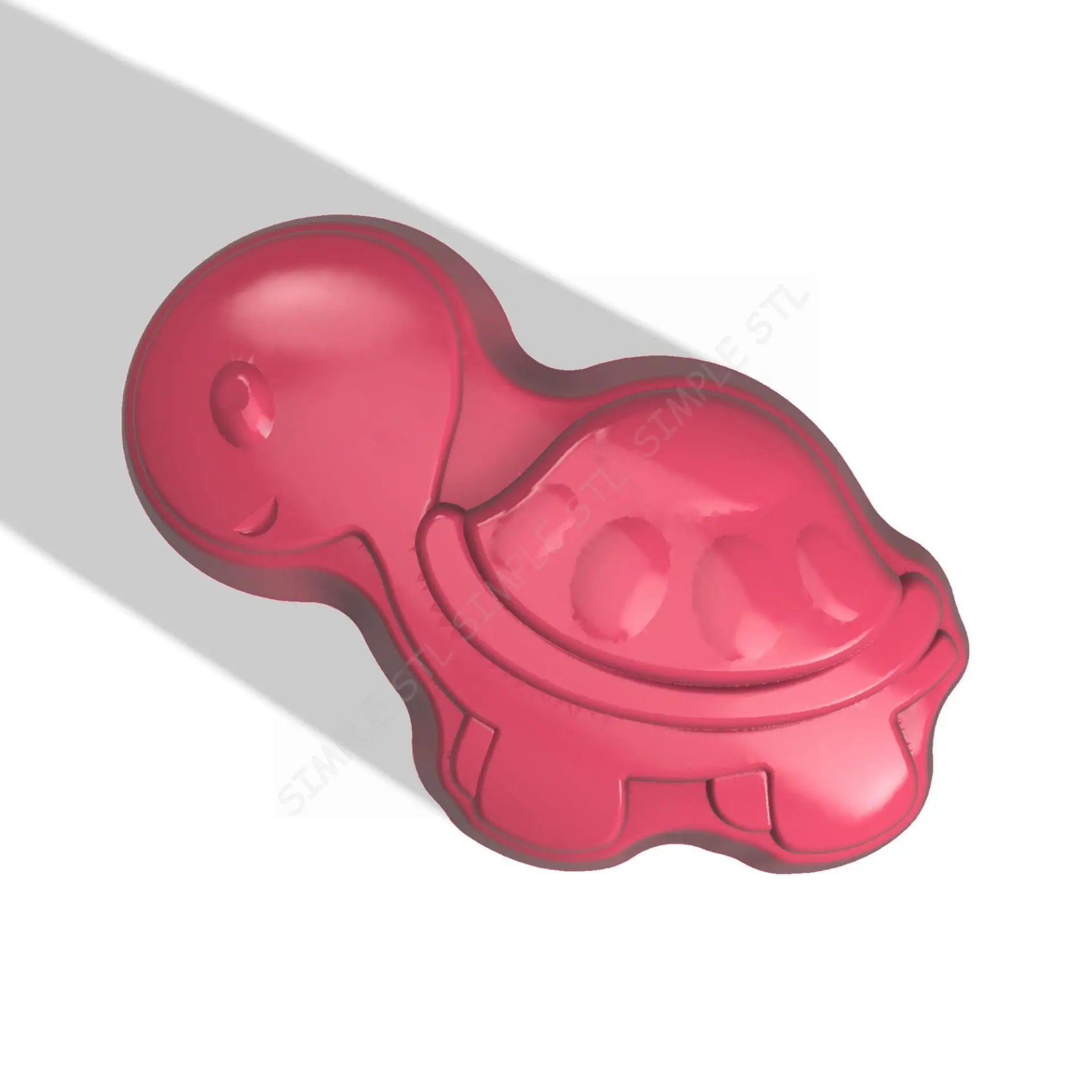 TURTLE STL file for vacuum forming and 3D printing - Crealandia