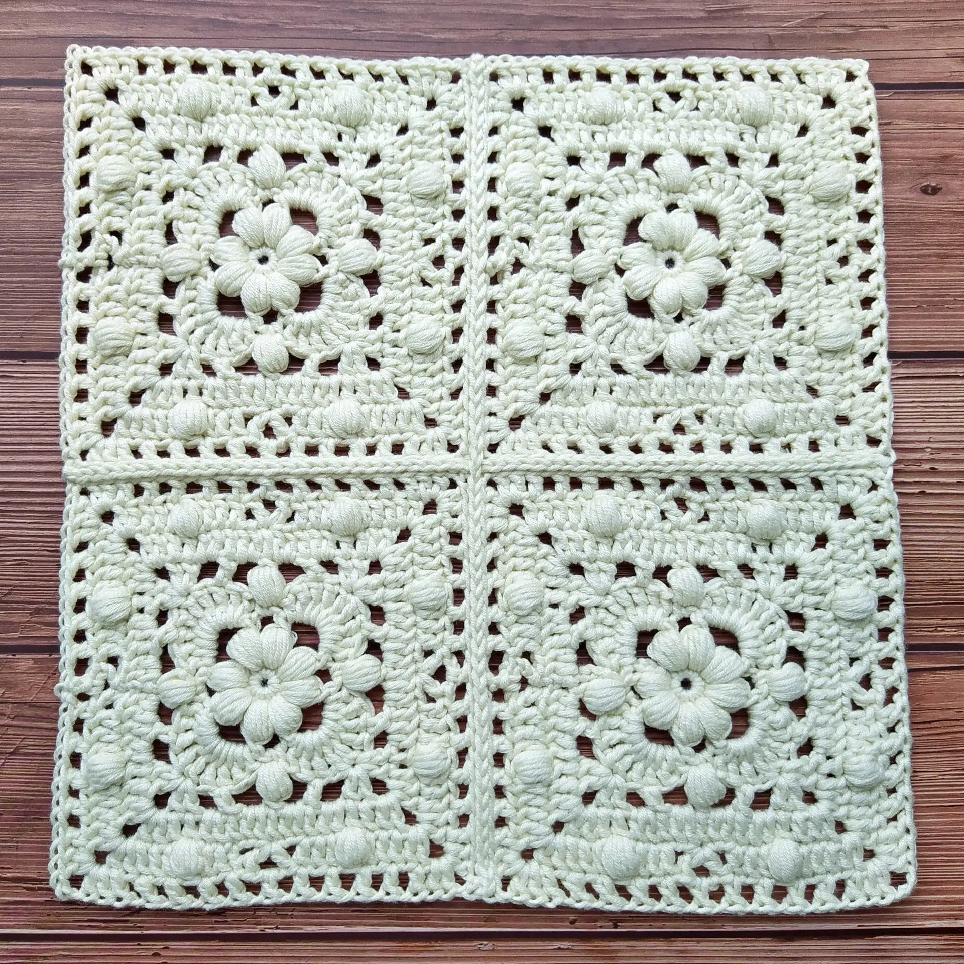 Large granny square patterns easy instructions 1 color